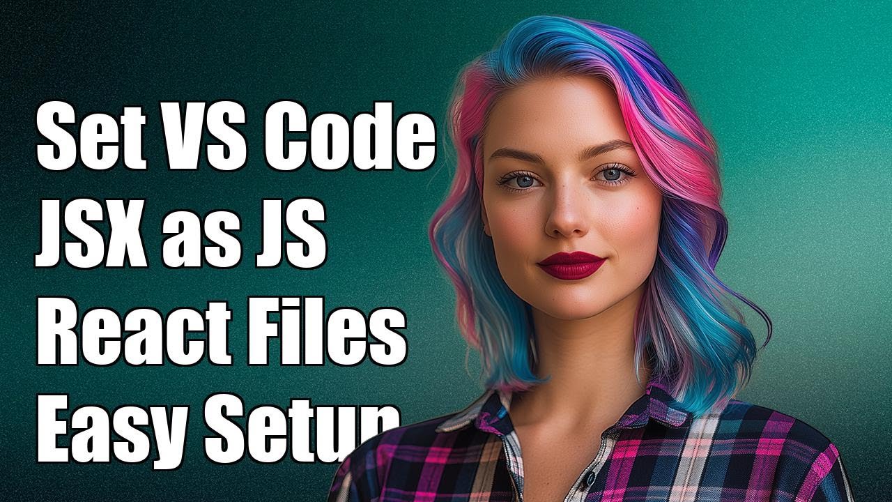 How to Set VS Code to Recognize JSX Files as JavaScript React - YouTube