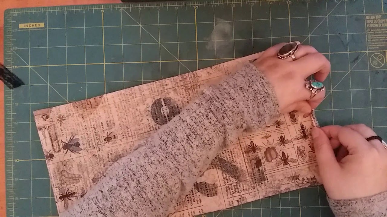Tarot Bag Wrap Pattern 2 - YouTube
