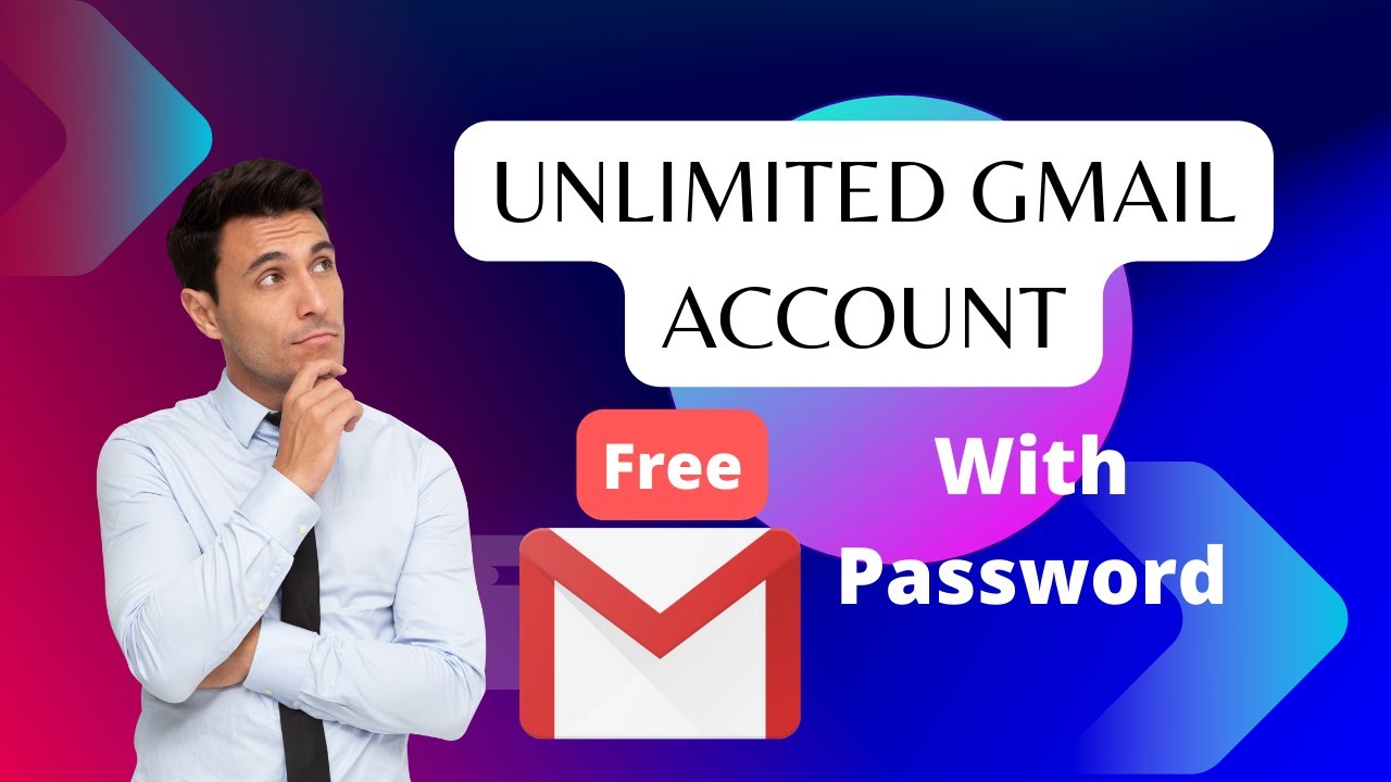 Unlimited Gmail account creator free Gmail any time with password - YouTube