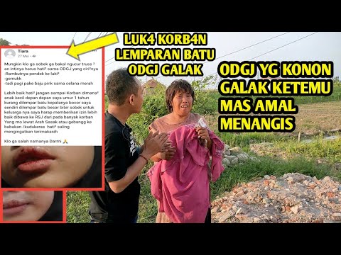 ODGJ YG SERING NGLEMPARIN BATU DAN MELUKAI WARGA