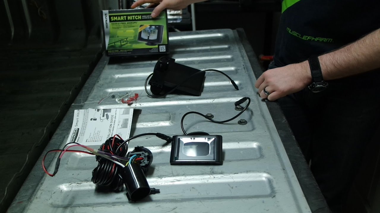 How to install the Hopkins Smart Hitch backup camera on a 2011 GMC ...