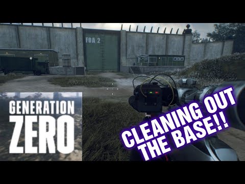 GENERATION ZERO CLEARING OUT THE ARTILLERY BASE ! THE STORY IN 2020 ...