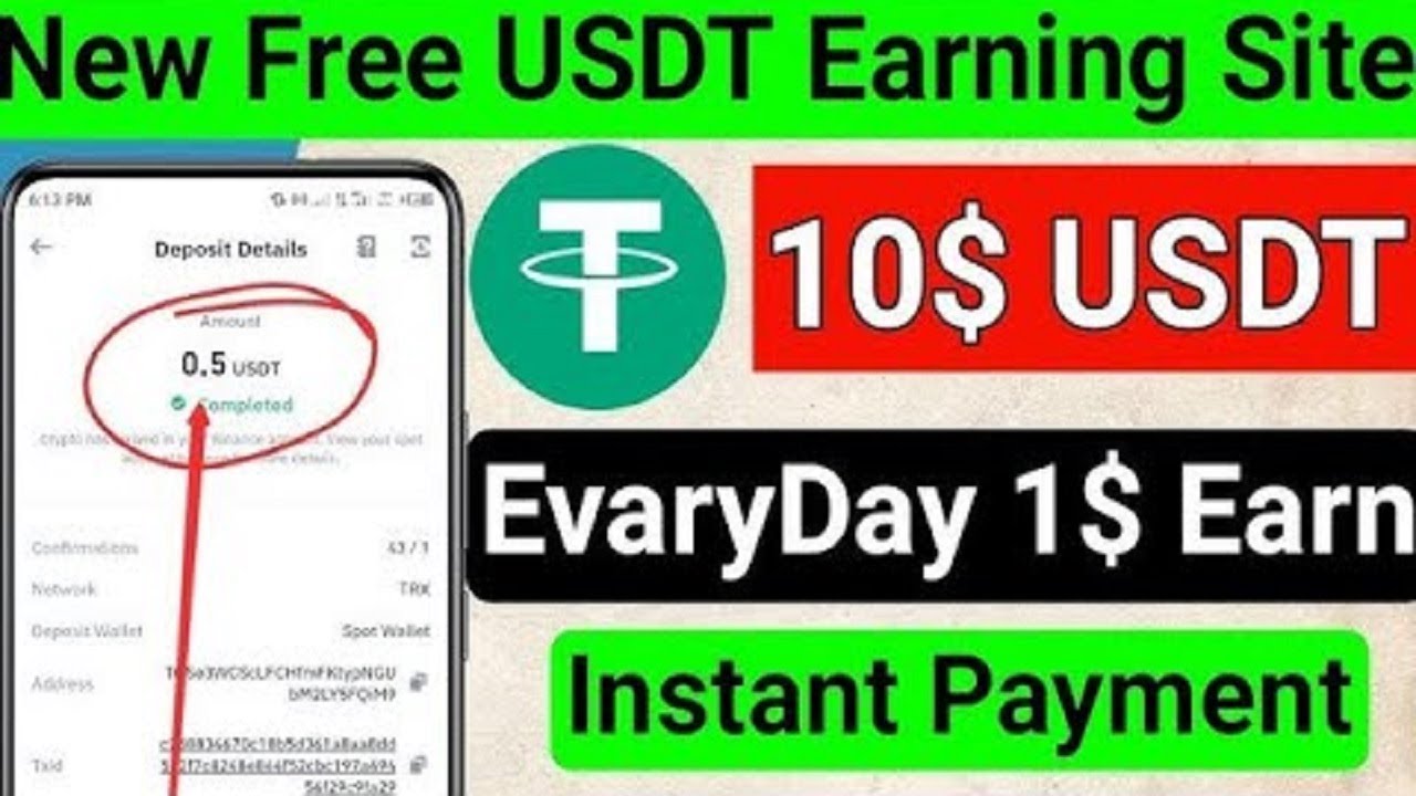 Best New Income Website 2023 | Usdt Mall Website | Best Way To Earn ...