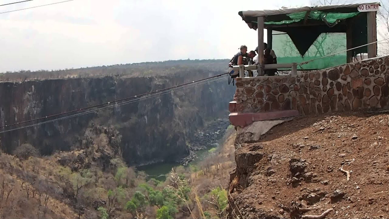 Victoria Falls Gorge Swing - YouTube