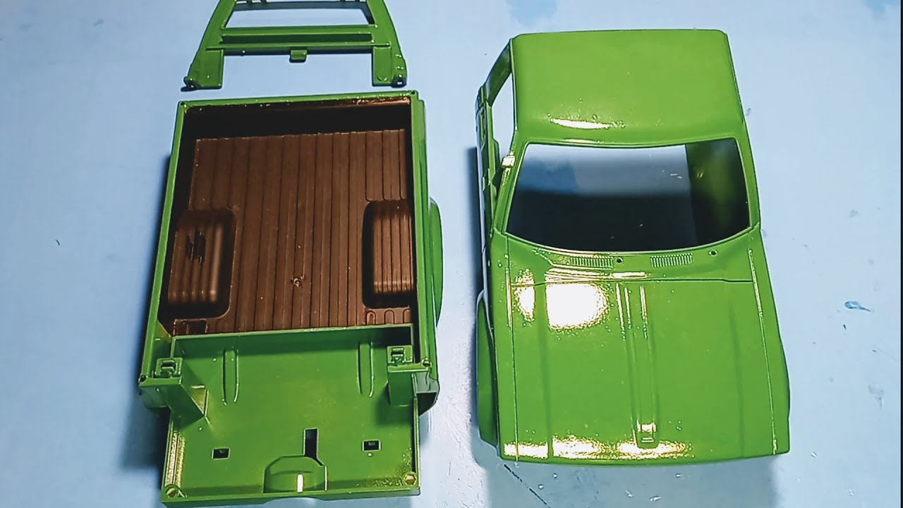 Wpl c24-1 rc upgrade, new paint job part 1 - YouTube