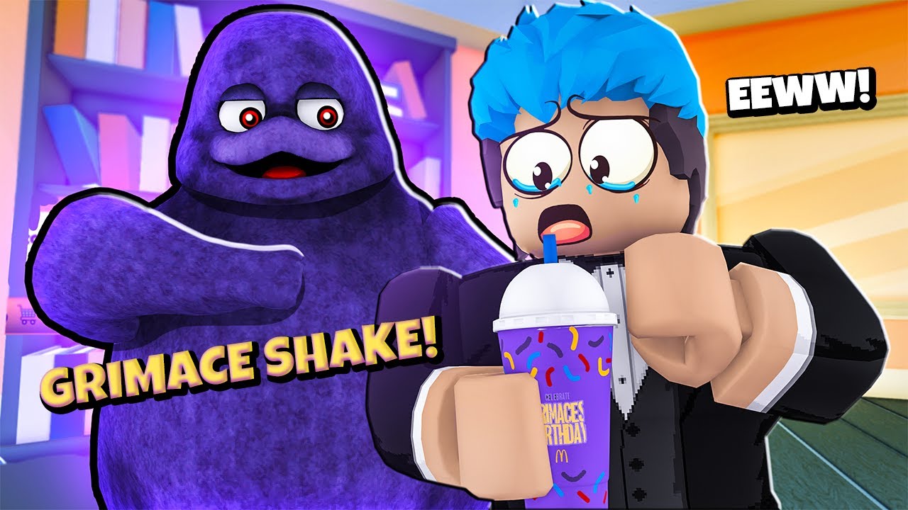 Grimace Story | Roblox | PINAINOM KAMI NG GRIMACE SHAKE! - YouTube