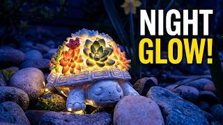 Transform Your Backyard With This Solar Turtle Garden Statue
