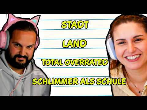 WIR ÜBERTREIBEN KOMPLETT BEI Stadt, Land, SINNLOS! Mit Kaan & Dania