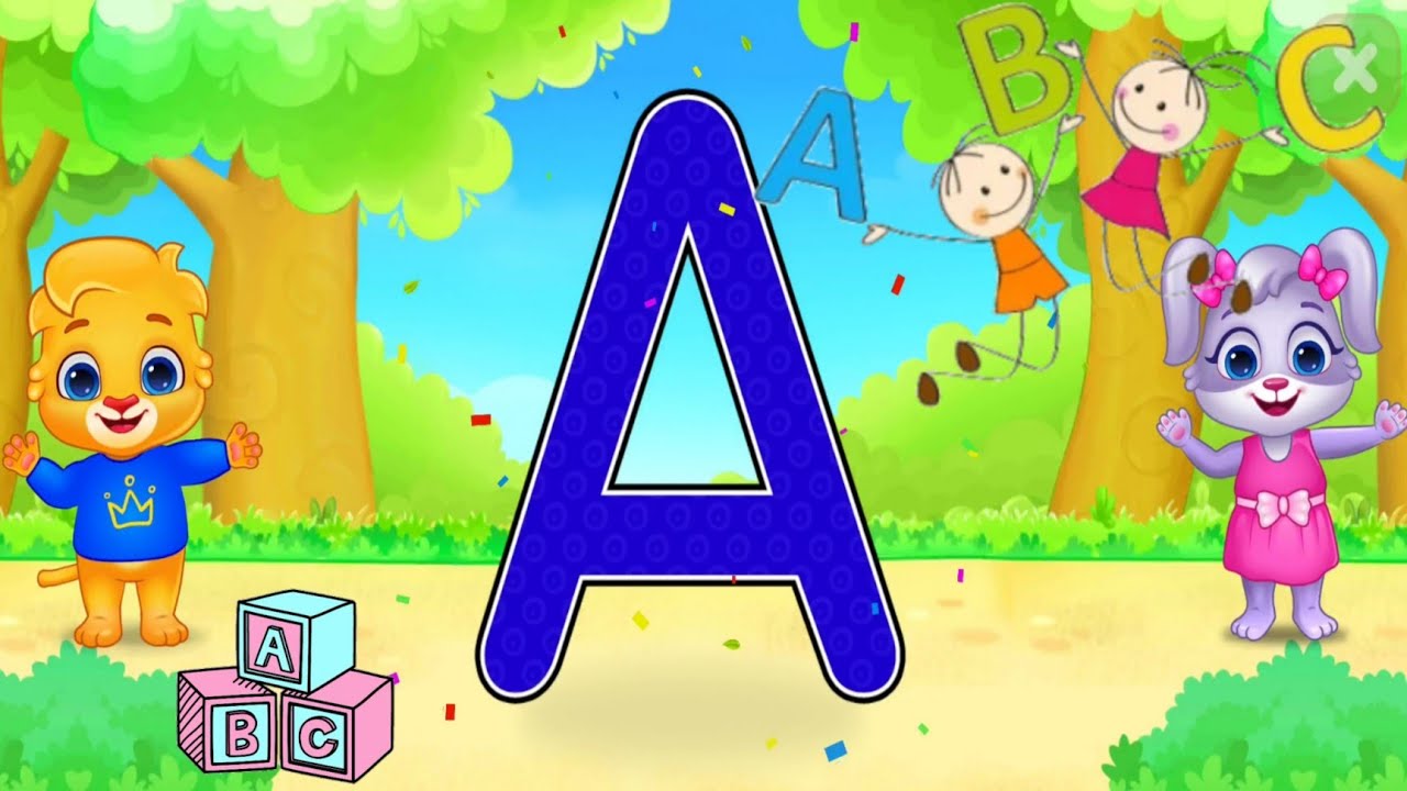 English Alphabet | Learn Alphabet A to Z | Lucas And Friends ABC - YouTube