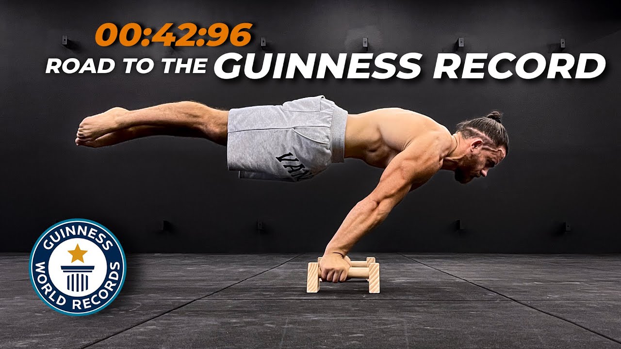 Day 1 Road To The GUINNESS WORLD RECORD Full PLANCHE Hold YouTube