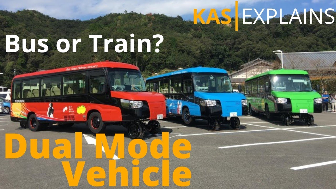 Is it a Bus or Train? Its Dual Mode Vehicle or DMV | Short Explainer ...