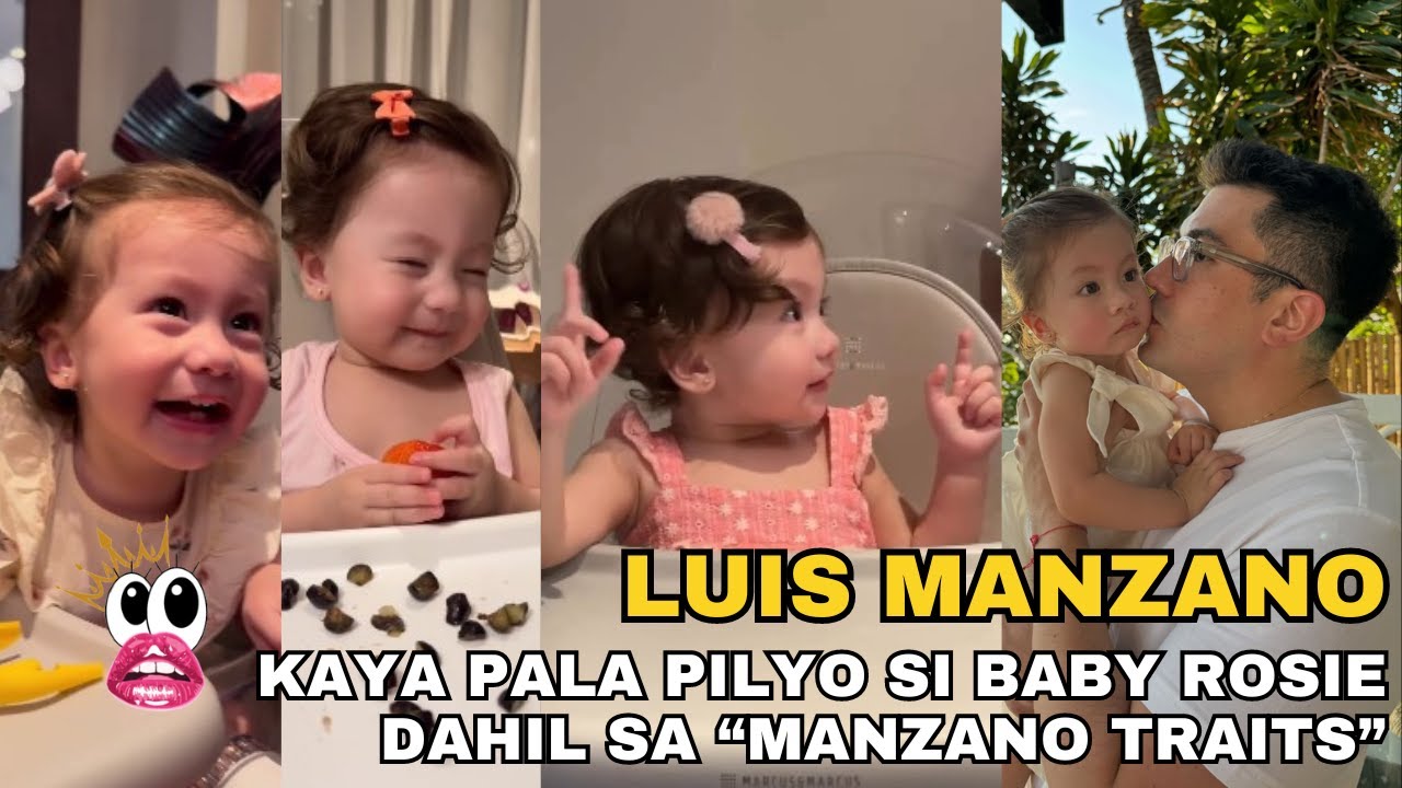 Luis Manzano Reveals Rosie’s Inherited “Manzano Trait” - YouTube