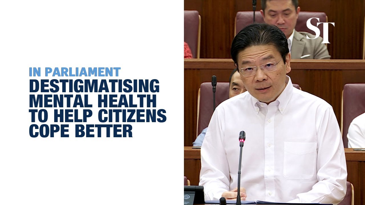 S'pore needs to destigmatise mental health conditions, change idea of ...