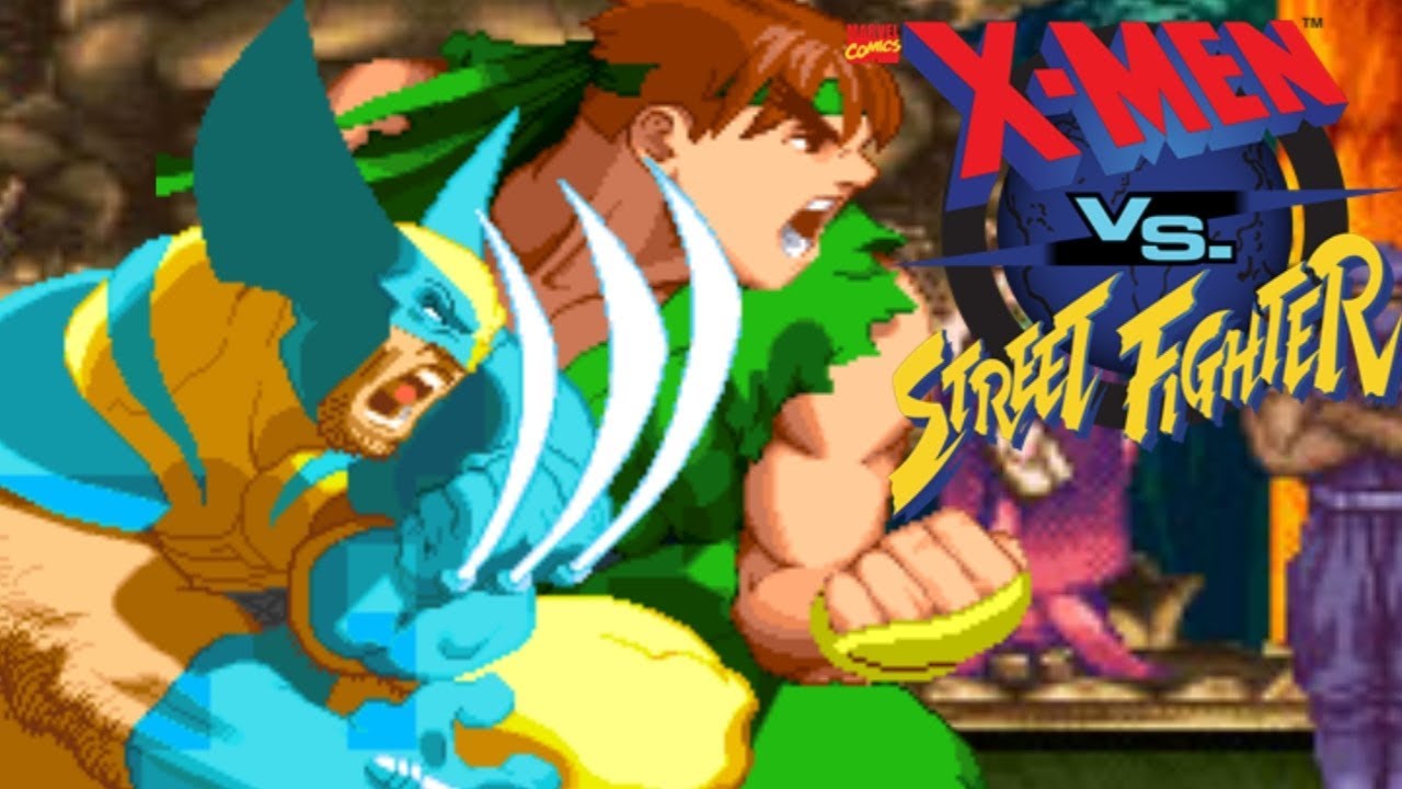 X-Men Vs Street Fighter - Ryu & Wolverine - YouTube