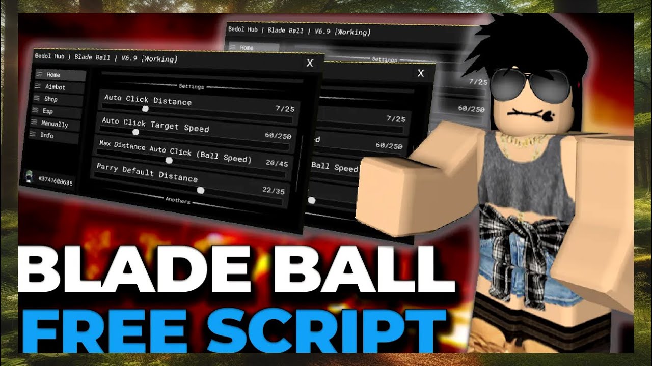 Blade Ball x Script | Blade Ball x Roblox Script Menu | Blade Ball ...