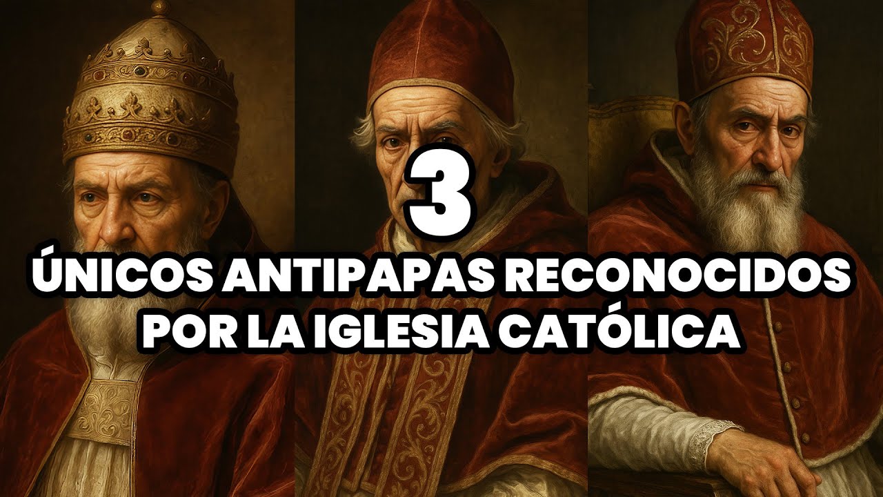 Los 3 Únicos Antipapas Reconocidos por la Iglesia Católica - YouTube