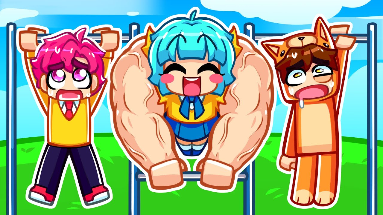 Hiha tập GYM trở thành TRAI 6 MÚI trong Roblox - YouTube