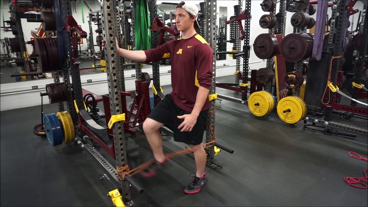 Standing Half Hip Flexion External Rotation Toes Out OCI - YouTube