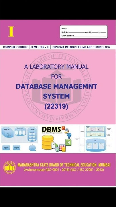 Database Management System (22319) -Second practical solution[ Ms Access code] - YouTube