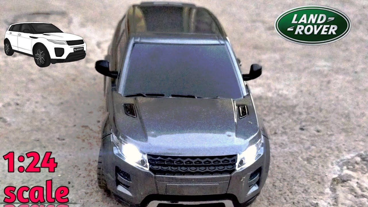 RC Fastest Range Rover Evoque Sports Car 1:24 Scale Unboxing and ...