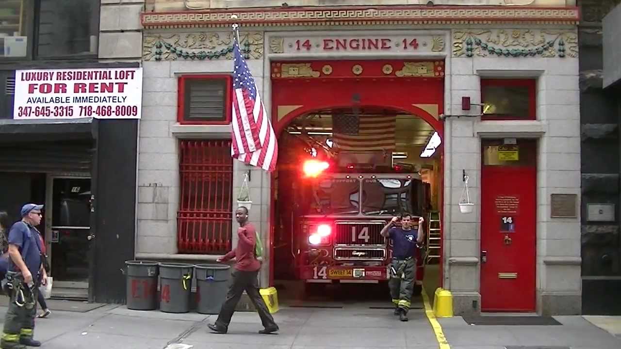 FDNY - Engine 14 - Responds To EMS Box 0631 - 9/27/12 - YouTube