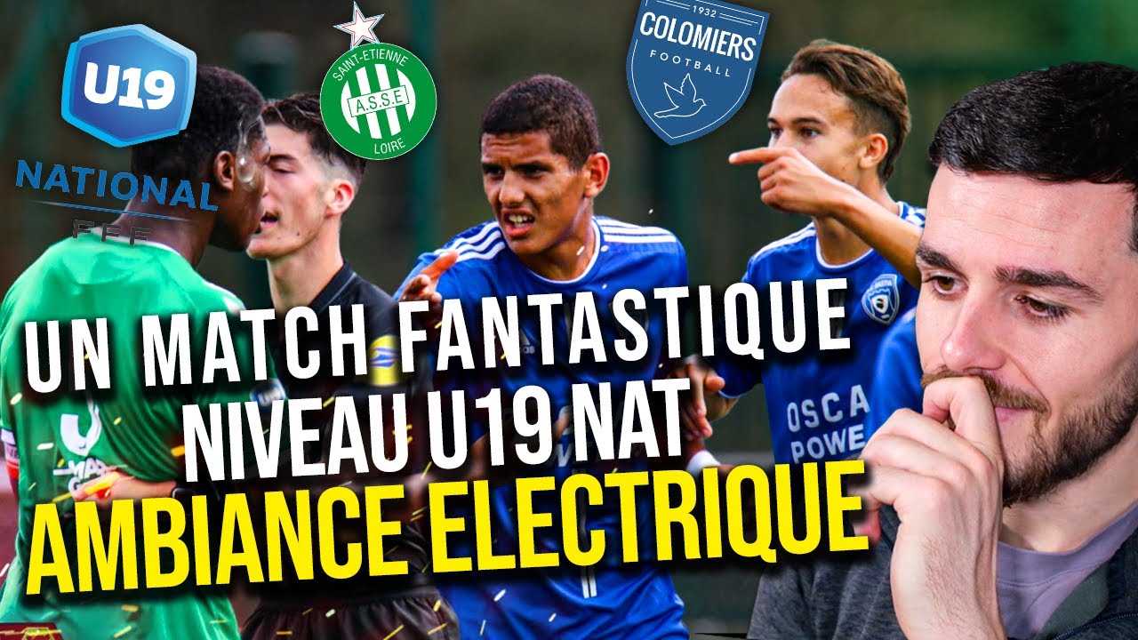 ANALYSE DE MATCH DE U19 NAT : AS Saint Etienne VS Colomiers ! - YouTube