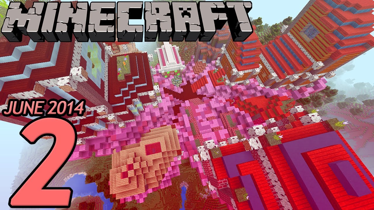 Giant Flower Village (Minecraft) - Part 2 - Your Builds - YouTube