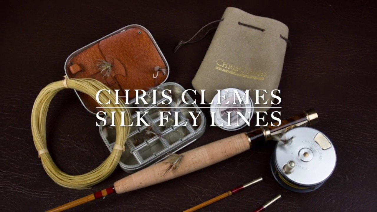 Chris Clemes: How silk fly lines are made - YouTube