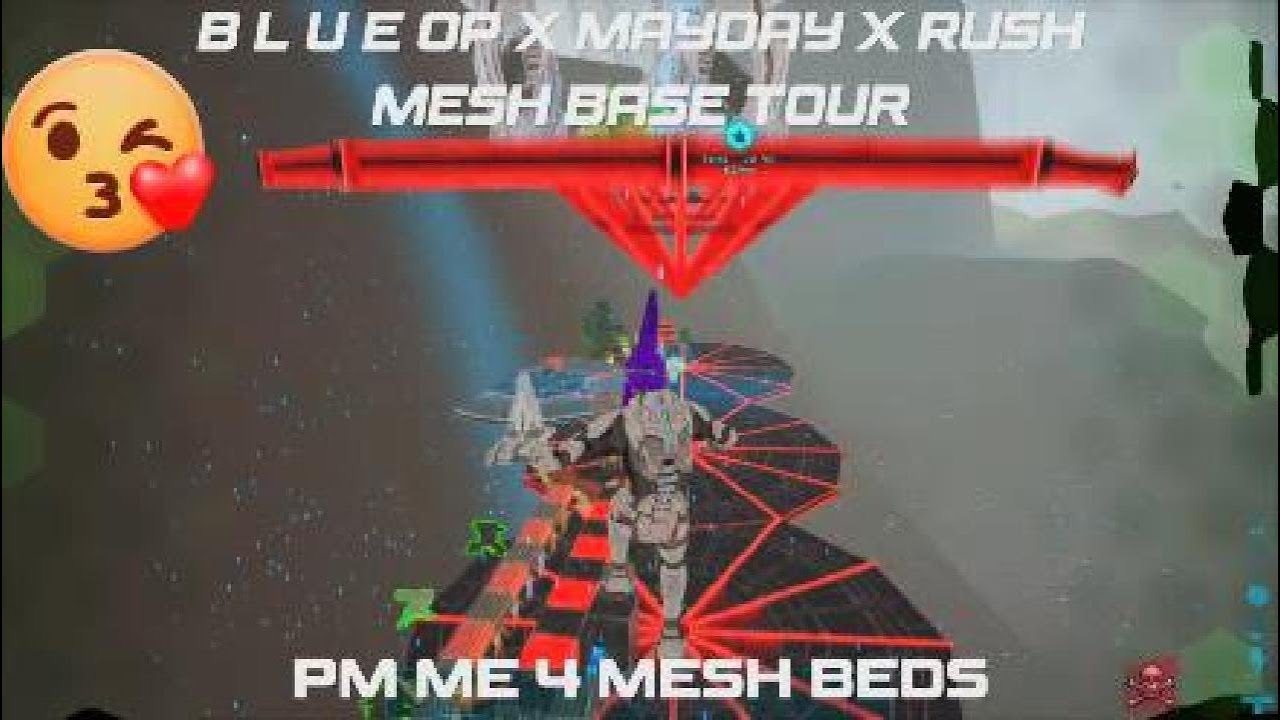 ARK MESH BASE TOUR offical small tribes #RUIN #LORDS #DEDI #Pink - YouTube