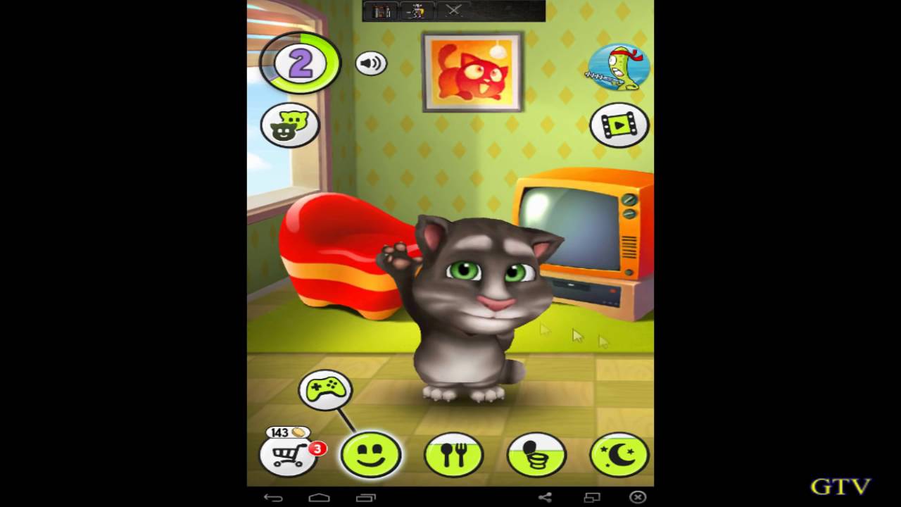 Talking Tom Cat Kids Babies Game - YouTube
