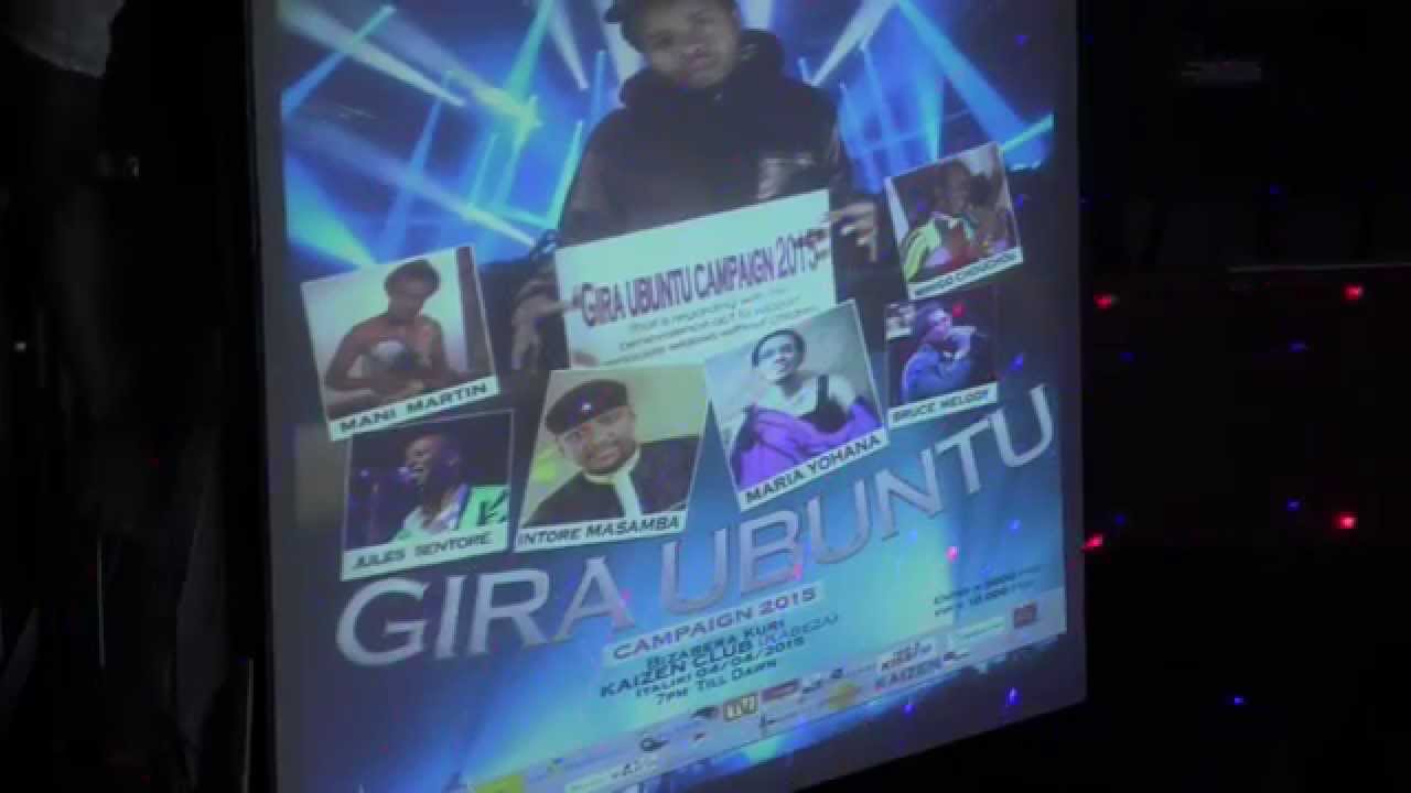 Rise and Shine Rwanda : GIRA UBUNTU CAMPAIGN 2015 - YouTube