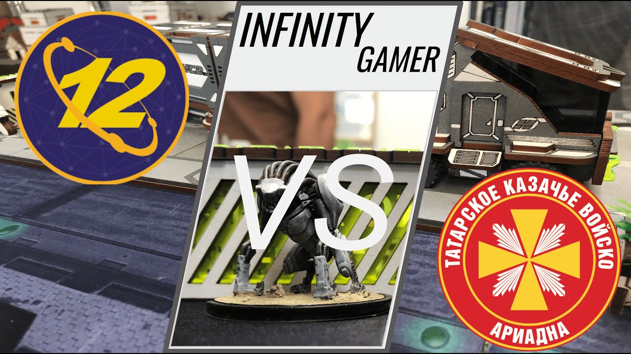 Infinity Battle Report: O12 VS Ariadna TAC 300 points - YouTube