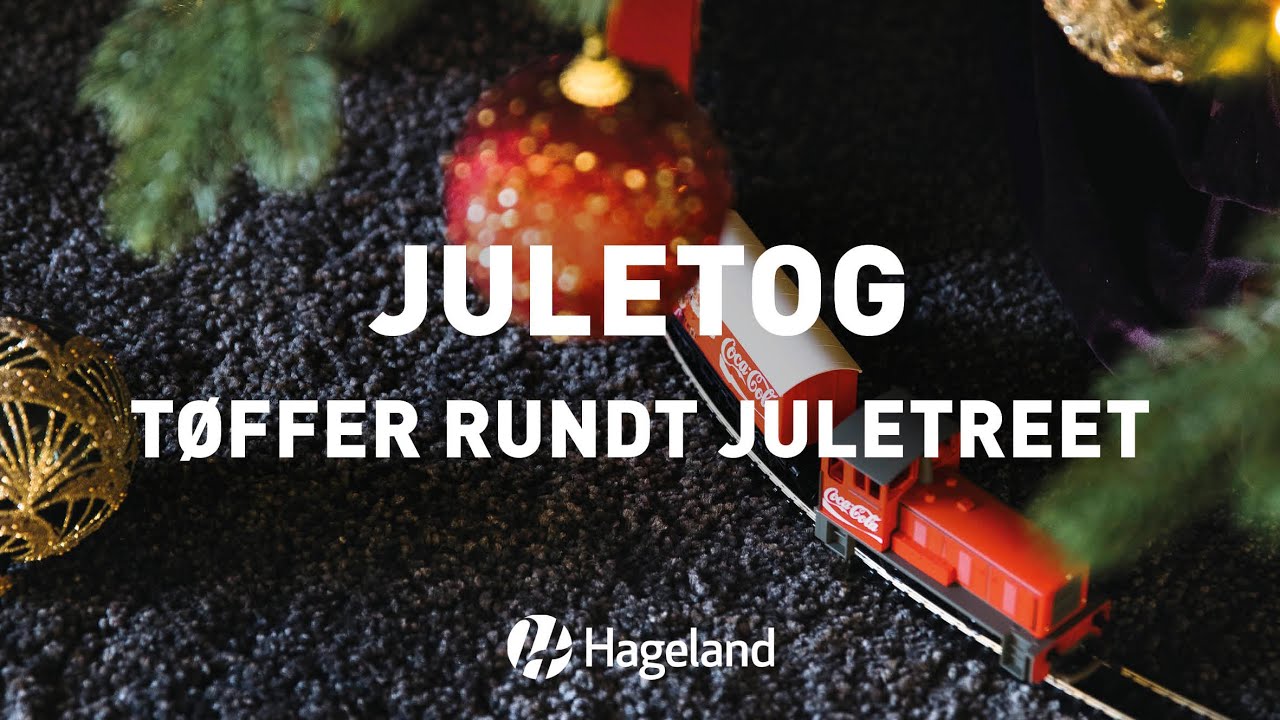 Juletog - tøffer rundt juletreet - YouTube