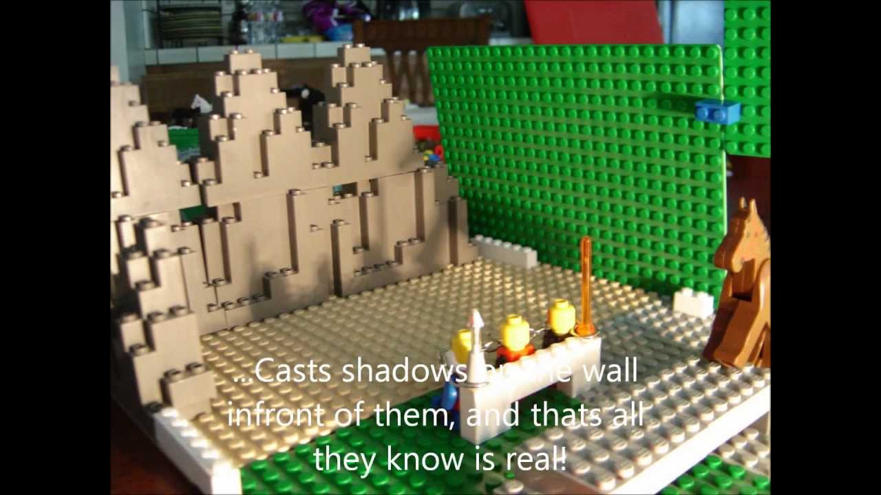 LEGO ALLEGORY OF THE CAVE - YouTube