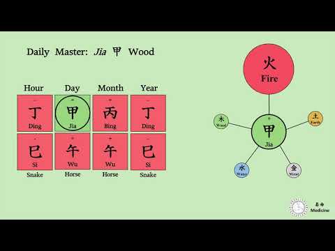 [Bazi Basic: 3] 3 Major Factors in Reading Bazi. (Part 1. Daily Master and Dominant Energy)