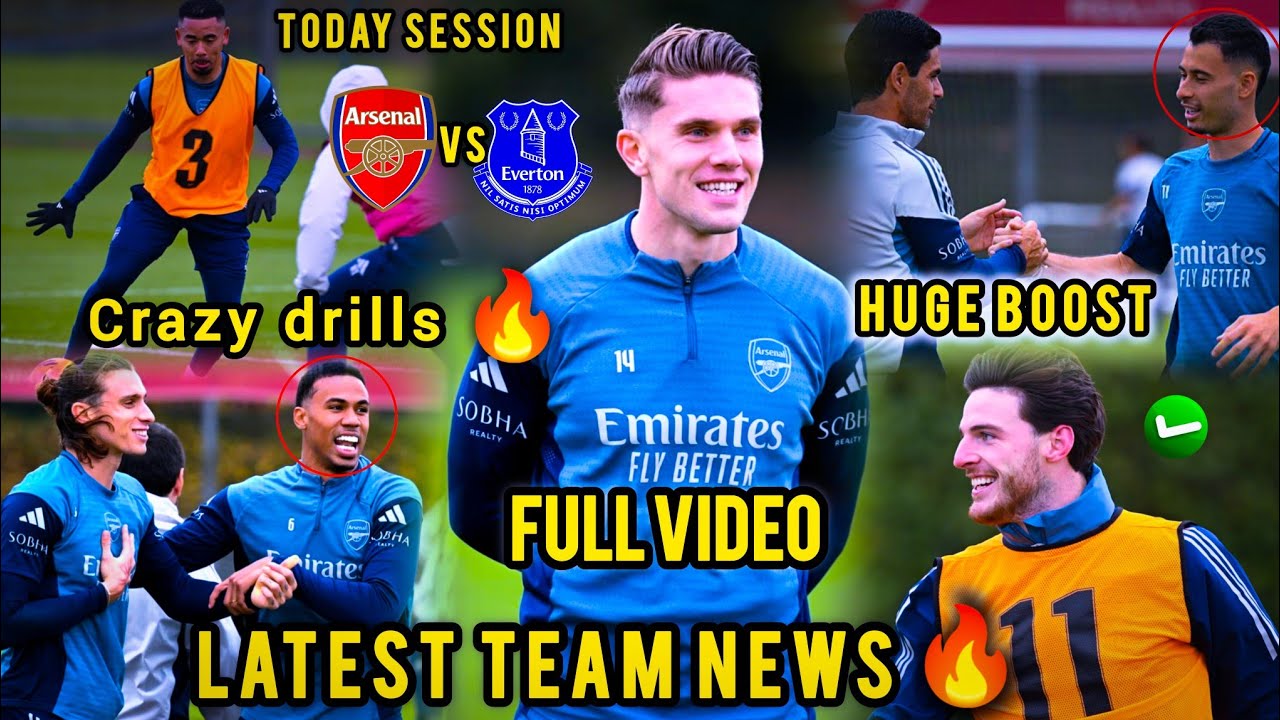 YES INSIDE TRAINING🤩G.Jesus,GYKORES..In CRAZY drills🔥Arsenal TRAINING ...
