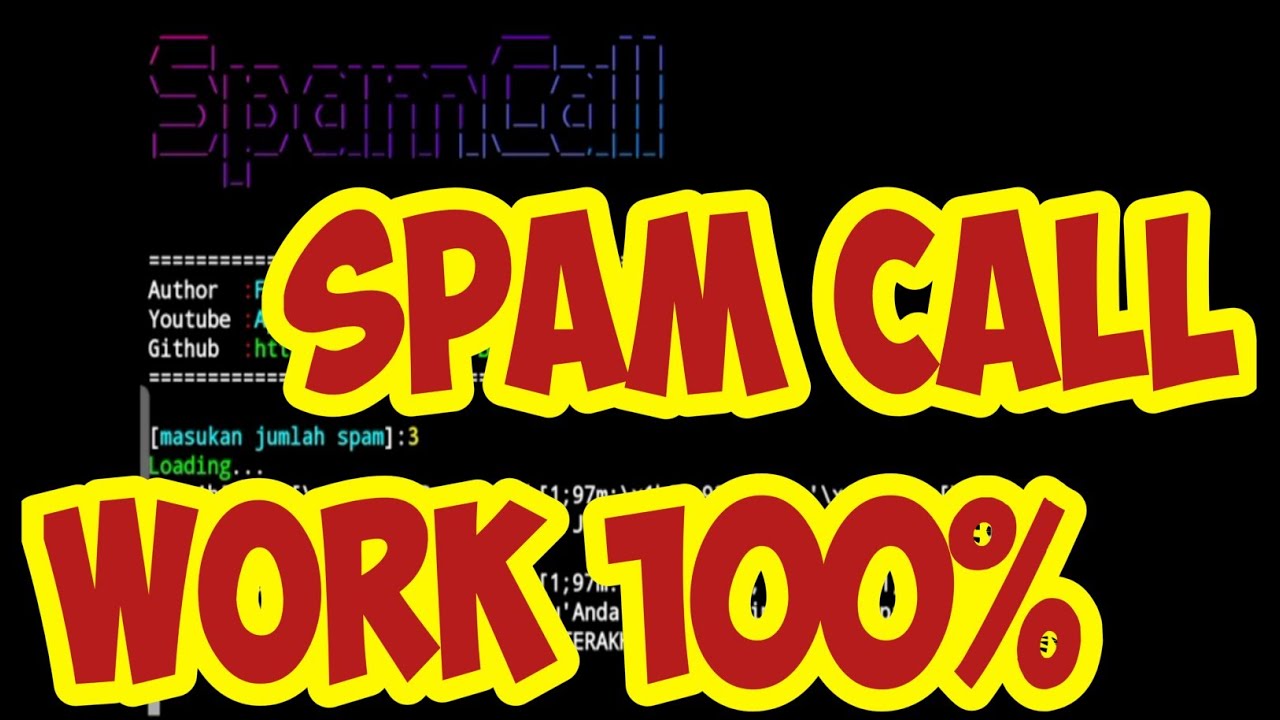 CARA SPAM CALL DI TERMUX - YouTube