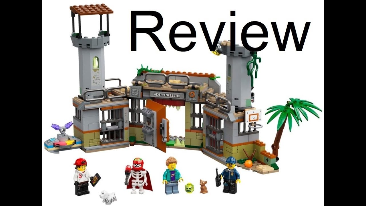 LEGO Hidden Side Abandoned Prison Review 70435!! Better interior then ...