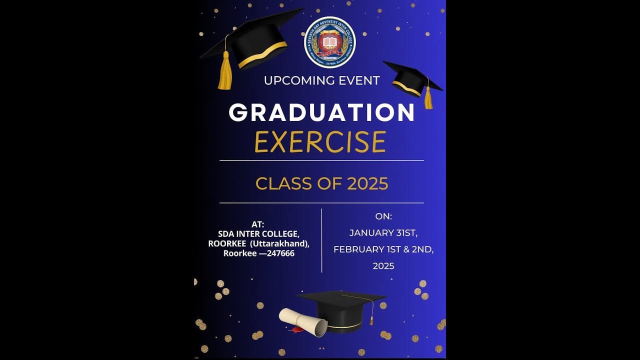 24TH GRADUATION EXERCISE / 2025 / PREPARE TO SORE, READY TO SERVE - YouTube