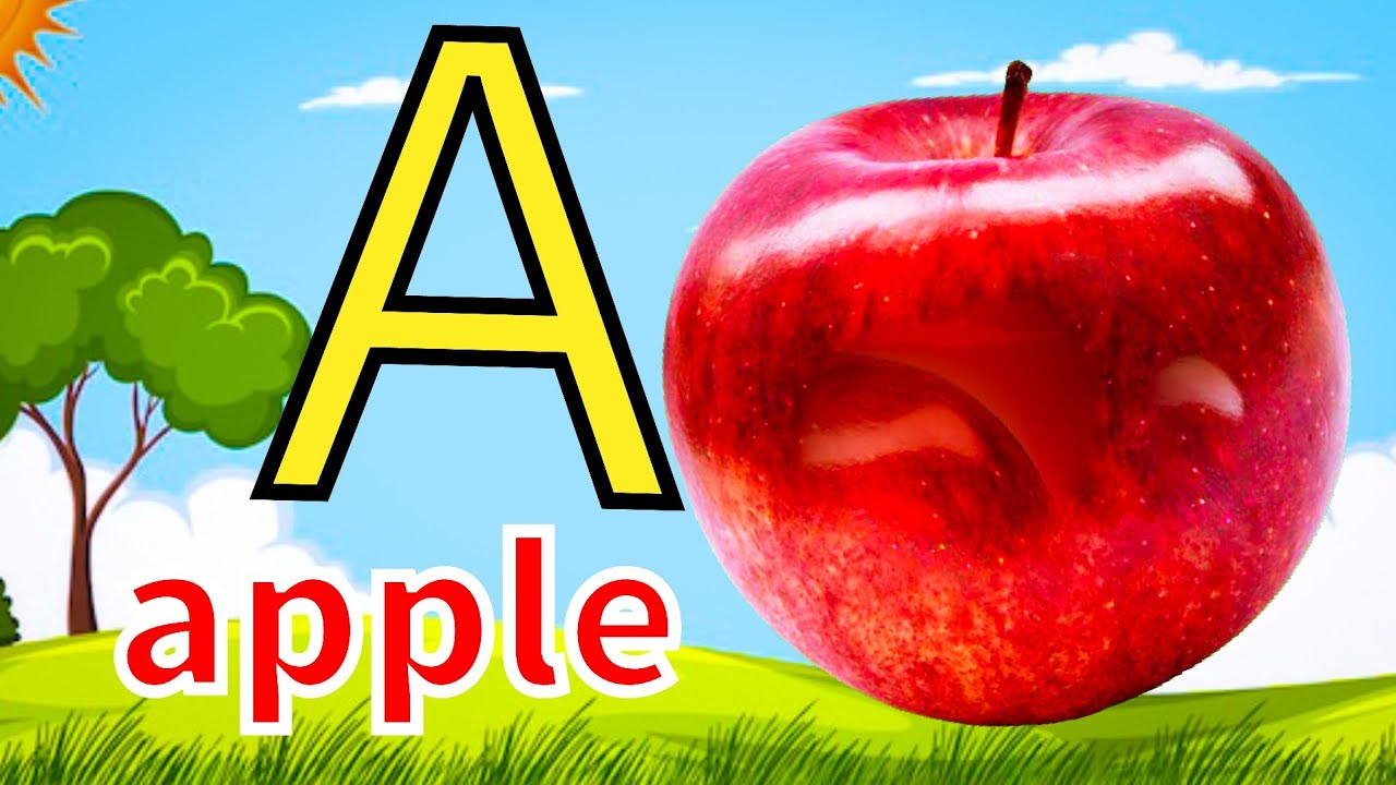 A for apple, B for Ball | Alphabet for kids | Toddlers Video | ABCD ...