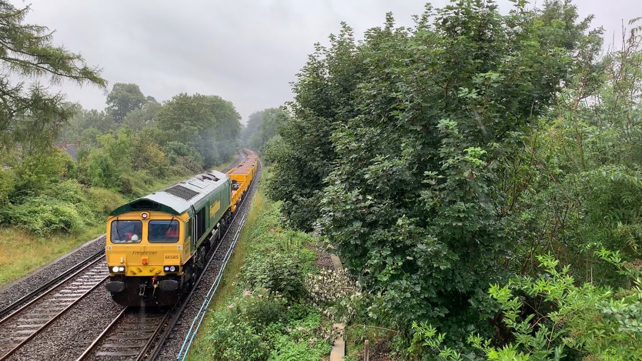 Class 66 | 66585 | Freightliner - YouTube
