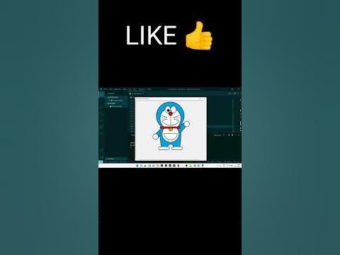How to make doremon using Python | Source Code in description 🔥🔥 - YouTube
