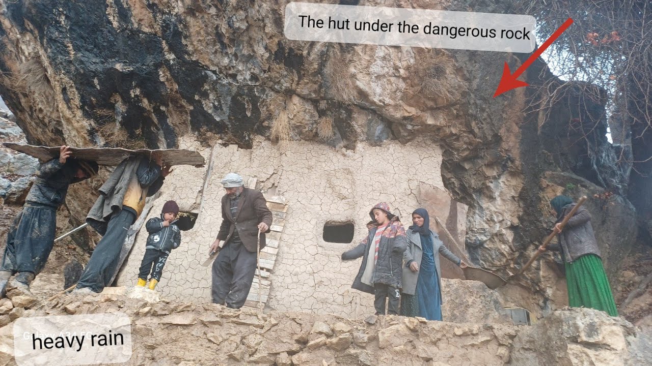 Devastation in the Mountains: Nomads' Hut Destroyed by Storm and Heavy ...