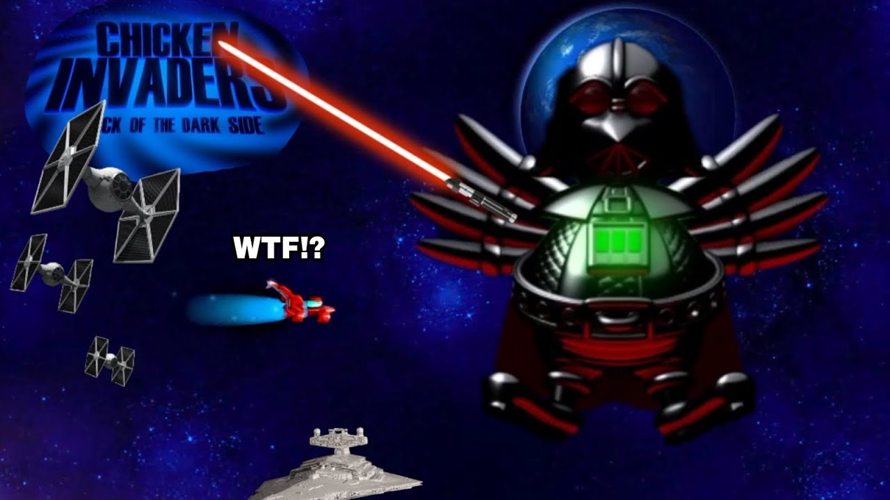 Chicken Invaders 5 #2: Darth Vader Nhưng Là Phiên Bản Gà Vũ Trụ ...