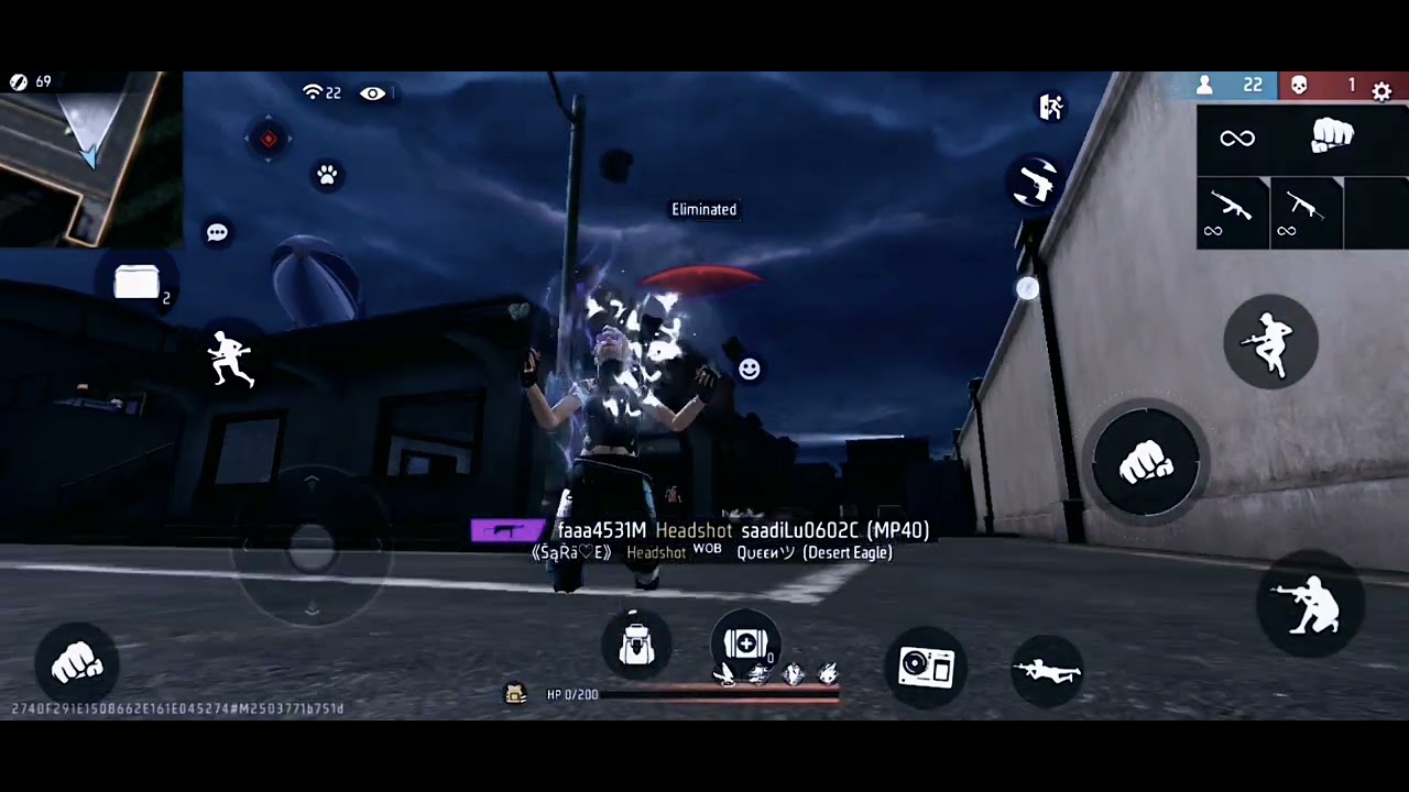 Broken Free Fire Emote - WOB Queen FF - YouTube