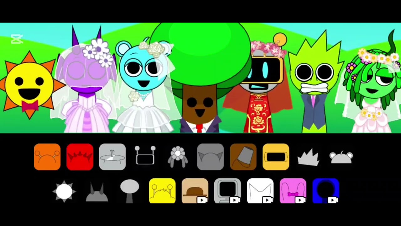 SPRUNKI INCREDIBOX BRIDE #sprunki #animation - YouTube