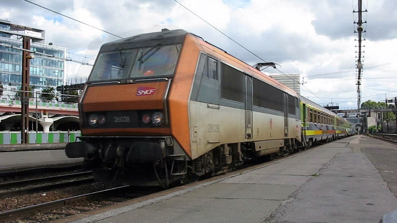 Trains Téoz autour de Paris - YouTube