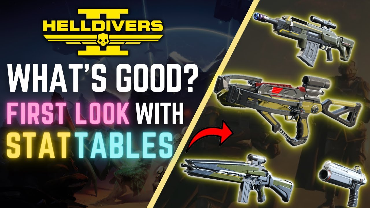 First Impressions ft. DETAILED STATS of New Weapons! | Democratic ...