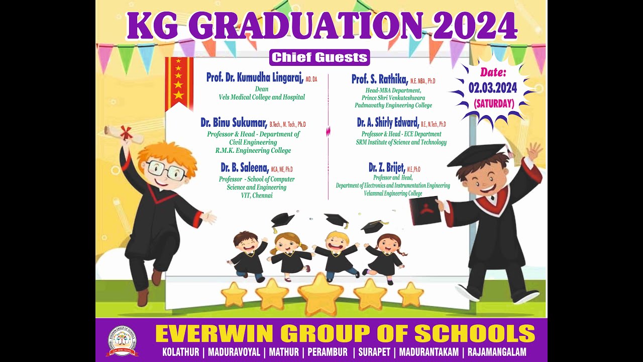 KG GRADUATION - 2024, SLOT - 1 - YouTube