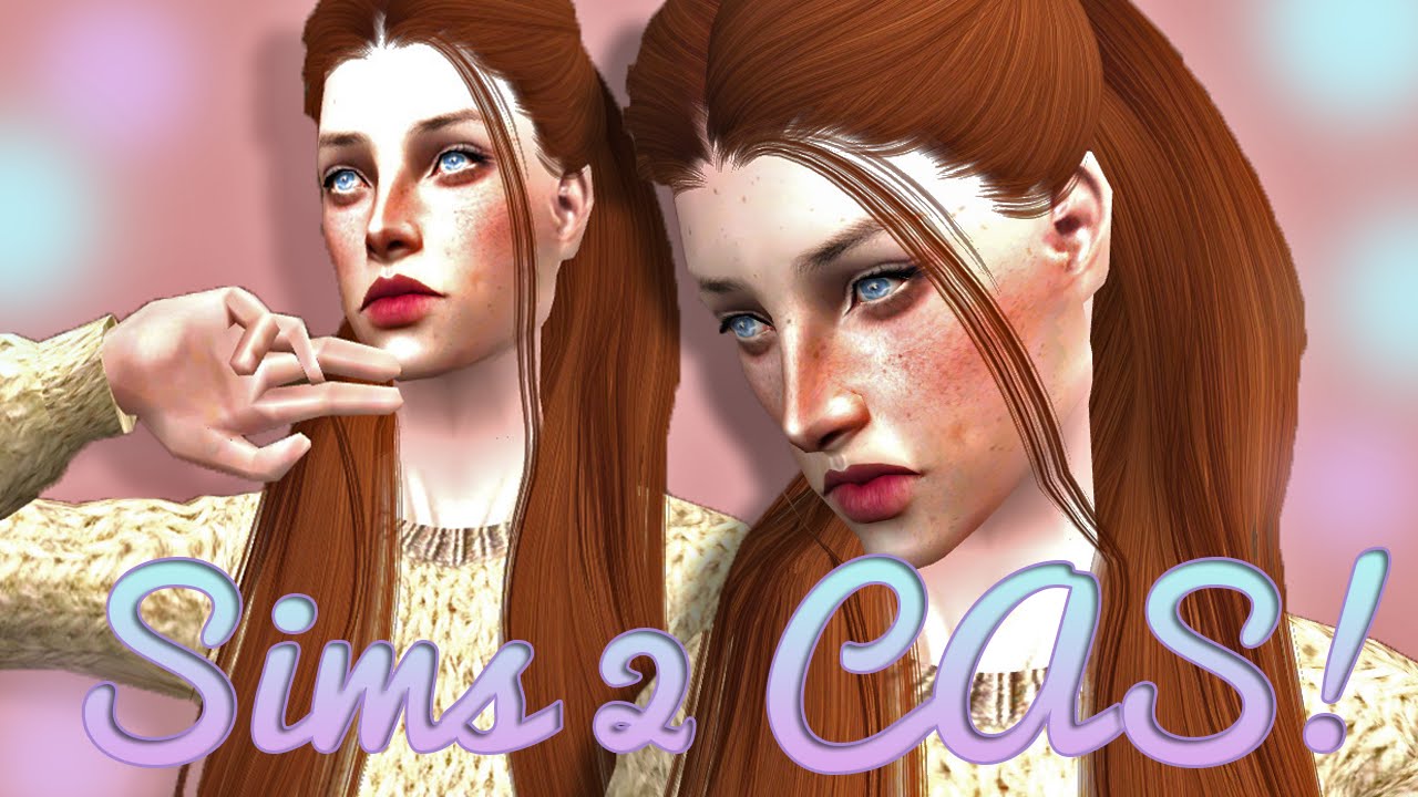 My FIRST Sims 2 CAS!! - YouTube